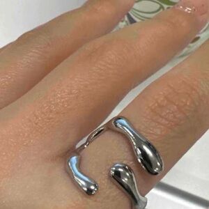 Jewelry | Melting Metal Dripping Droplet Blood Liquid Water Goth Edgy ...